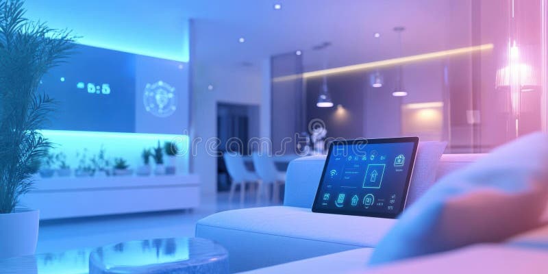 Stay Connected and in Control. Technology Integration Concept Stock ...