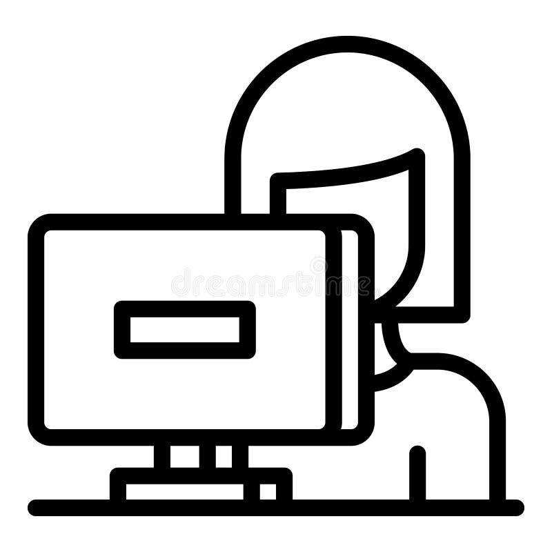 Stay Connected Icon Outline Vector. Home Work Stock Vector ...