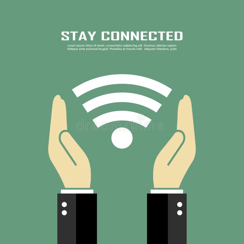 Stay Connected Stock Illustrations – 972 Stay Connected Stock ...