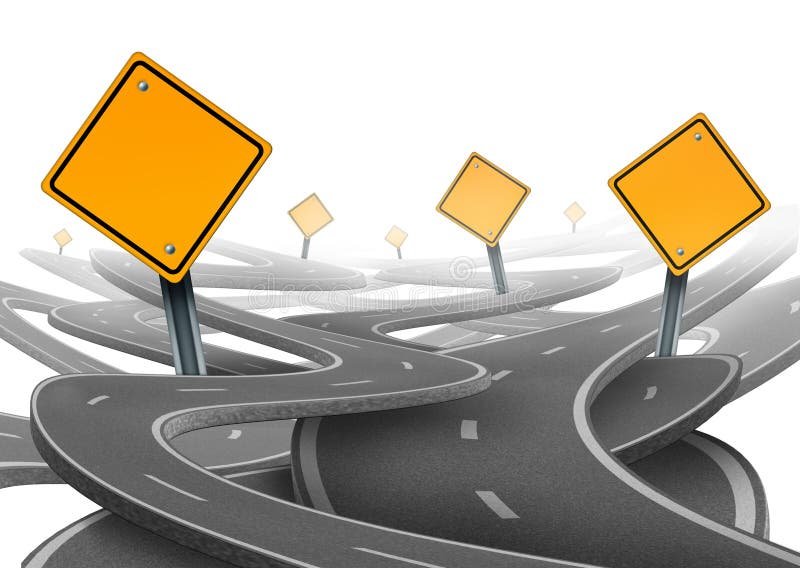 Stay on course stock illustration. Illustration of consulting - 21865947