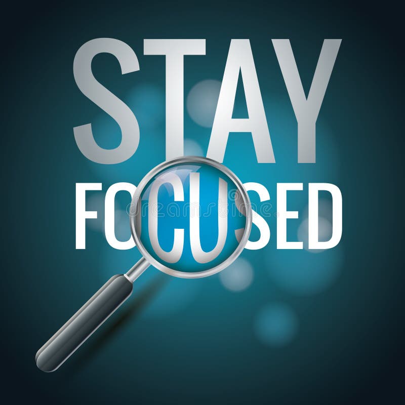 Stay Focused Stock Illustrations – 347 Stay Focused Stock Illustrations ...