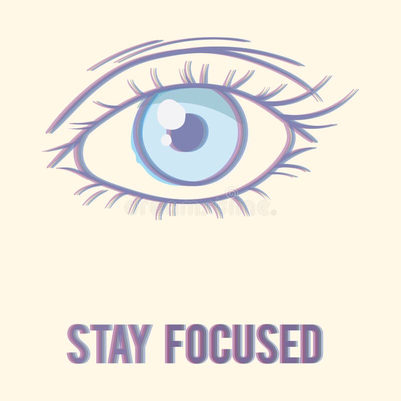 Stay Focused Stock Illustrations – 482 Stay Focused Stock Illustrations ...