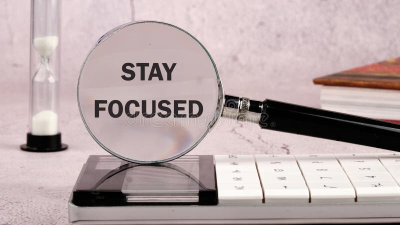 STAY FOCUSED Write through a Magnifying Glass on the Calculator ...