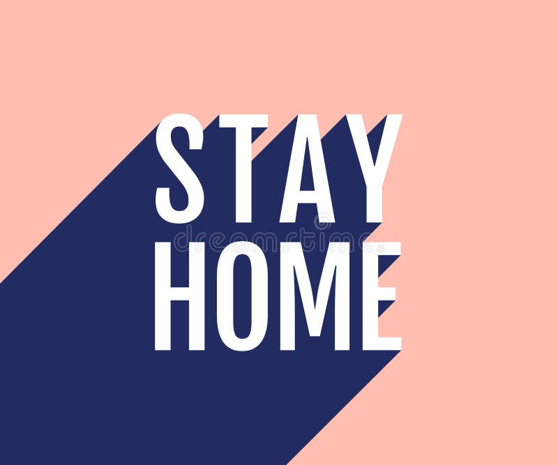 Stay home poster stock vector. Illustration of covid19 - 179313573