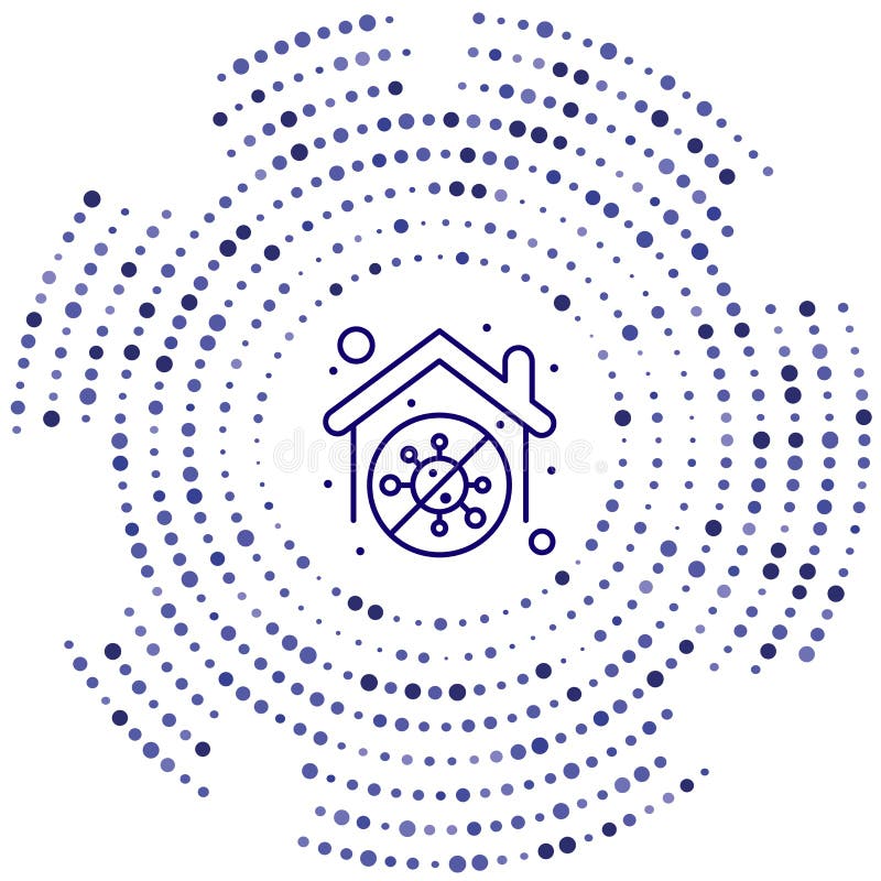 Stay at Home Vector Icon. Stay at Home Editable Stroke Stock Vector ...