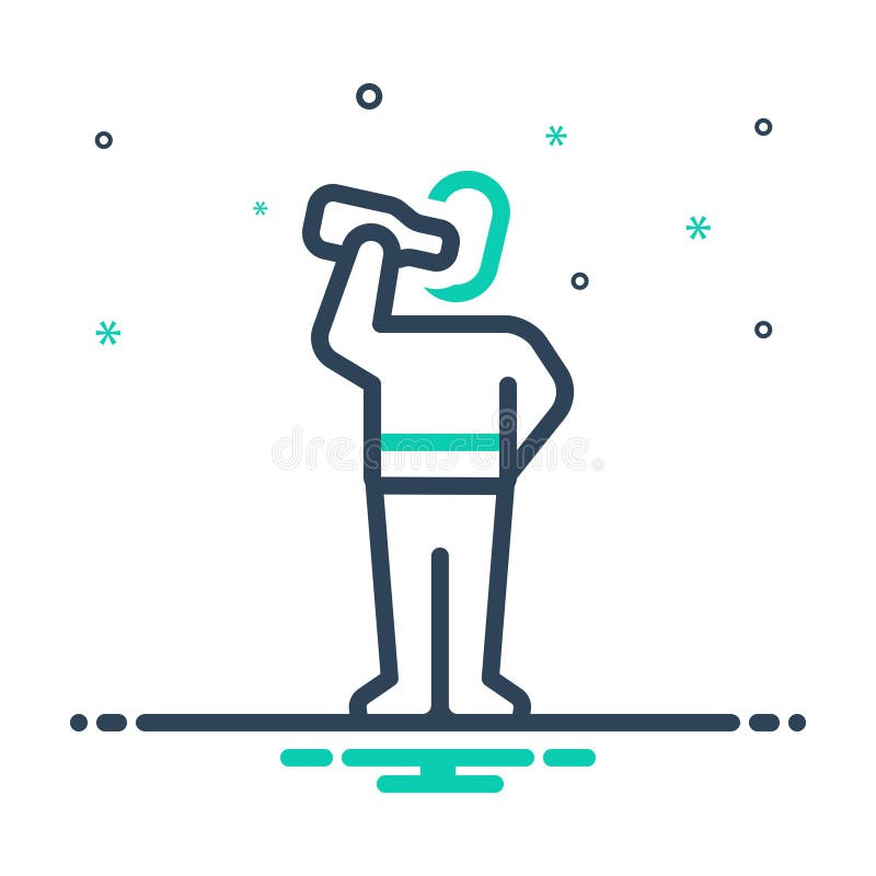 Mix Icon for Stay Hydrated, Drink and Self Care Stock Vector ...