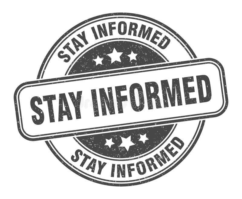 Stay Informed Stamp Stock Illustrations – 198 Stay Informed Stamp Stock ...
