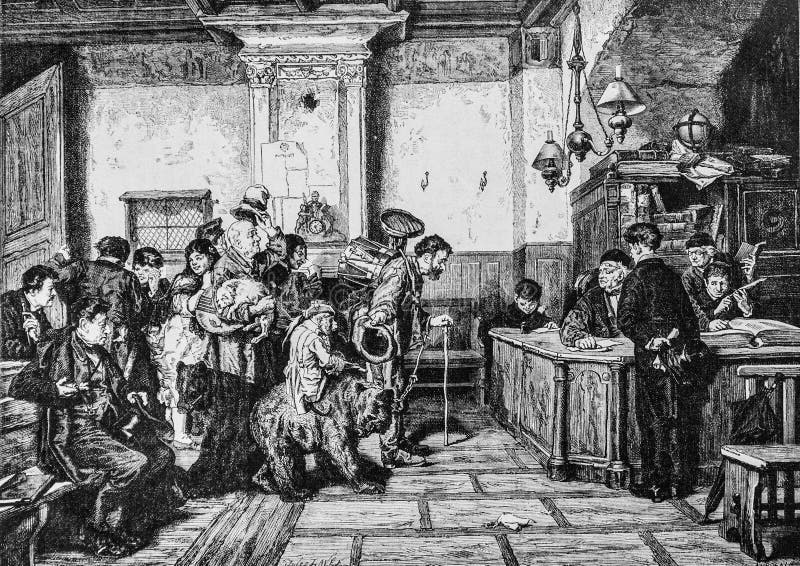 The Picturesque Store by Edouard Charton, 1870 Stock Illustration ...