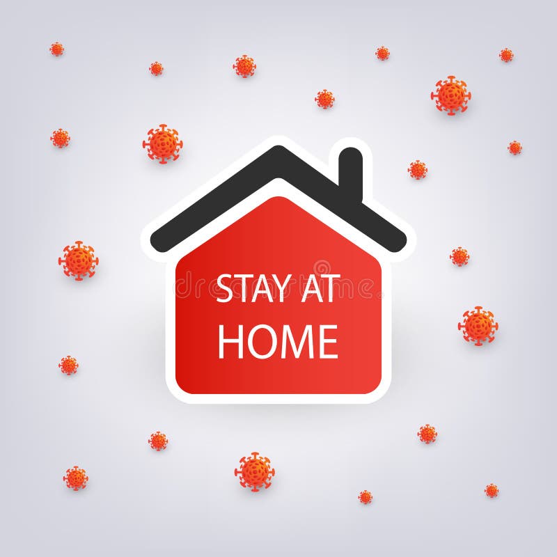 Stay Safe at Home during the Coronavirus Pandemic - Lockdown, Home ...