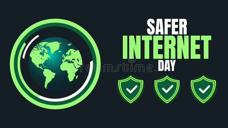 Stay Safe Online: Celebrate Safer Internet Day Stock Vector ...
