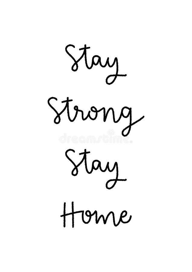 Stay Safe Stay Strong Stock Illustrations – 159 Stay Safe Stay Strong ...
