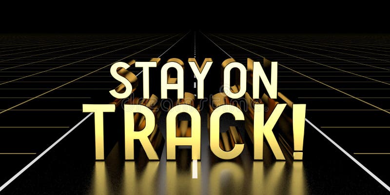 Stay on Road stock illustration. Illustration of humorous - 58804262