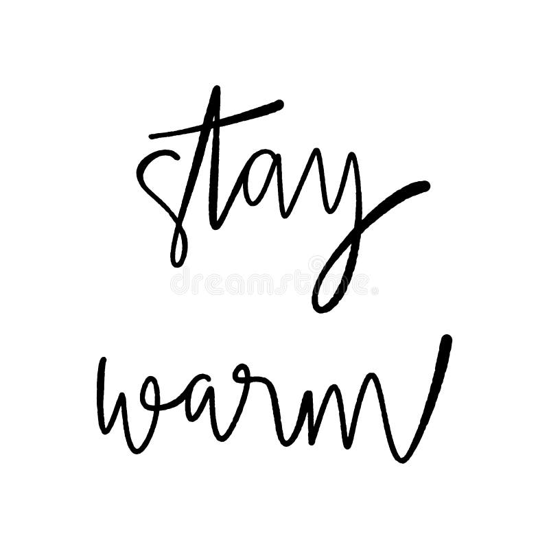 Stay with Me Hand Lettering on Blue Watercolor Background Stock Vector ...