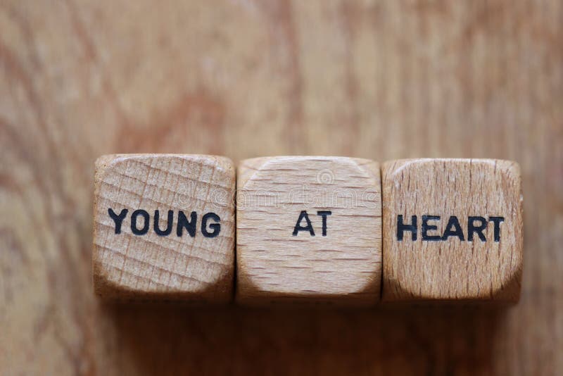 Stay Young stock image. Image of dice, words, quality - 68893805