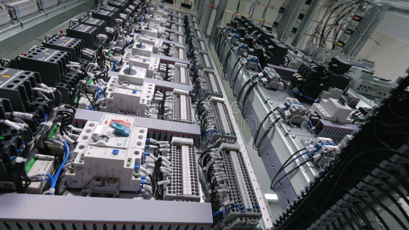 The Steadicam Shooting of the Electric Rack, High-voltage Transformer ...