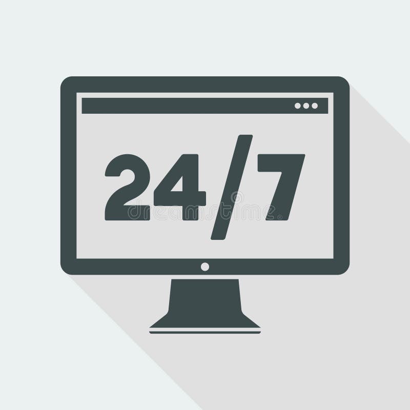 Steady Data Services - Vector Web Icon Stock Vector - Illustration of ...