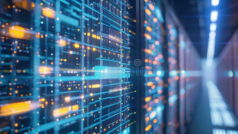 The Steady Flow of Data Being Transferred between Servers and Storage ...