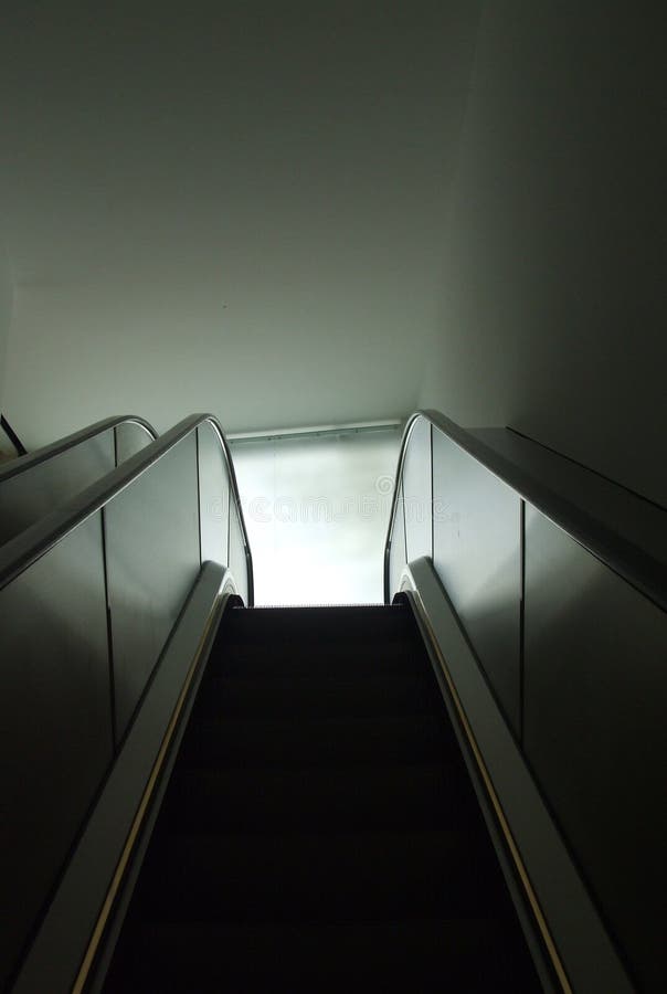 Steady Progress Towards the Goal Stock Image - Image of escalator ...