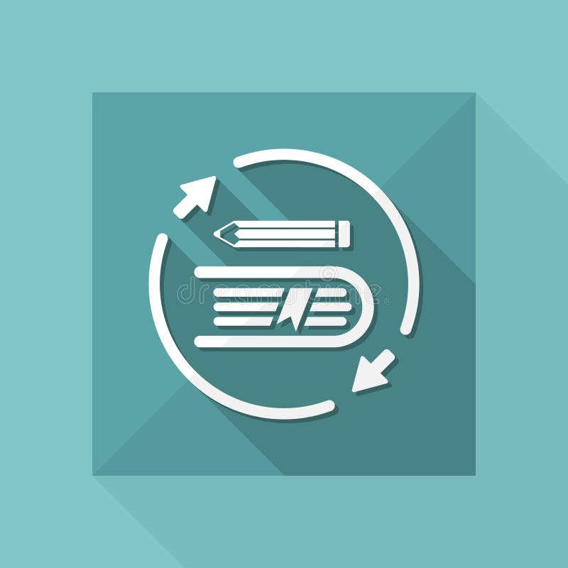 Steady School Support - Vector Web Icon Stock Vector - Illustration of ...