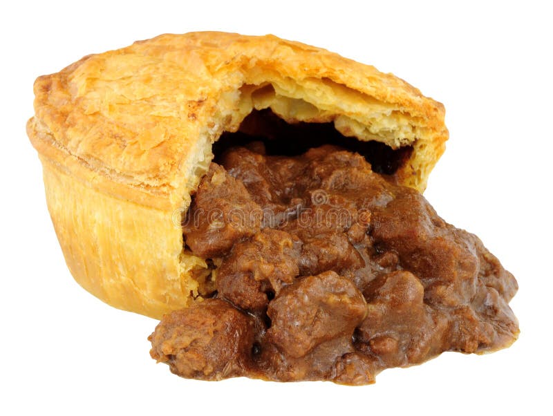 Steak and Ale Pie stock photo. Image of beef, chunks - 86012124