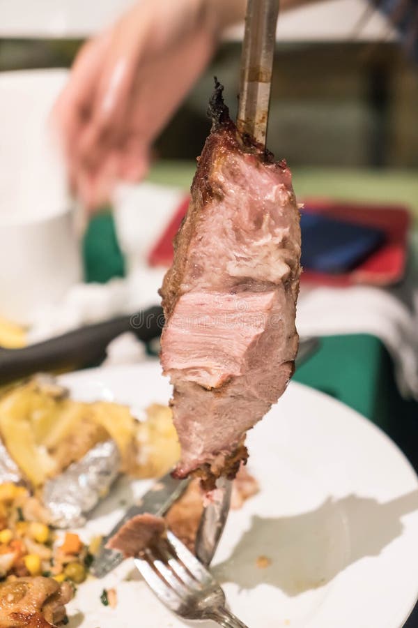 Steak brazillian style stock image. Image of cooking - 95187921