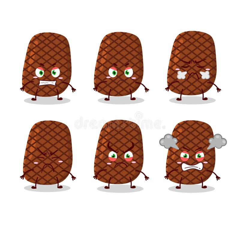 Angry Barbecue Grill Cartoon Character Stock Vector - Illustration of ...