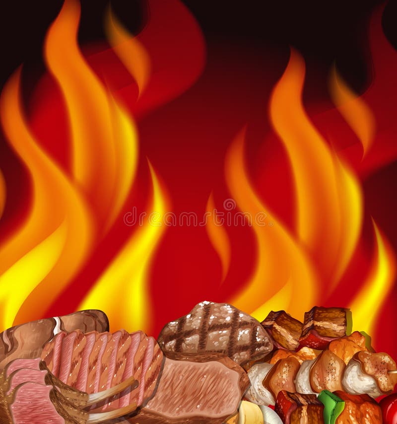 Steak Border Stock Illustrations – 474 Steak Border Stock Illustrations ...
