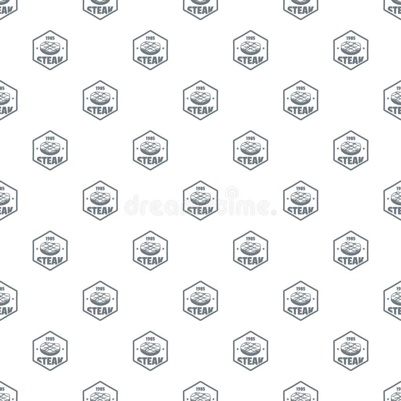 1985 Steak Pattern Vector Seamless Stock Vector - Illustration of ...