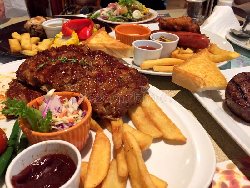 Steak set stock photo. Image of roast, steak, gourmet - 87038400