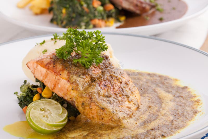 Steaks decor stock image. Image of delicious, dining - 84008905