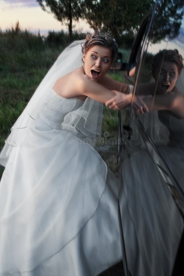 Stealing a bride stock image. Image of stealing, abusive - 16129729