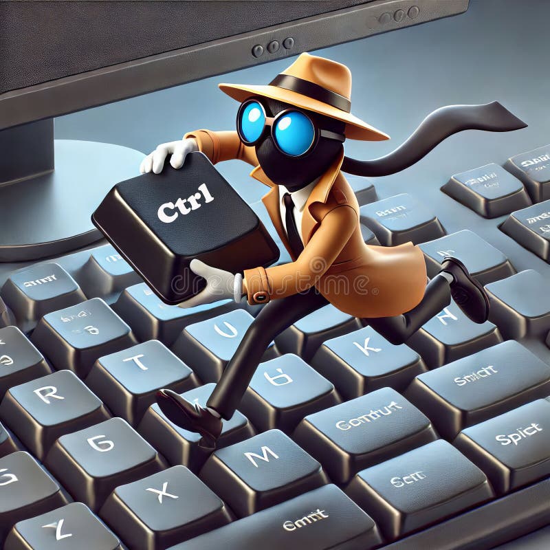 Stealing control stock illustration. Illustration of personal - 353065160