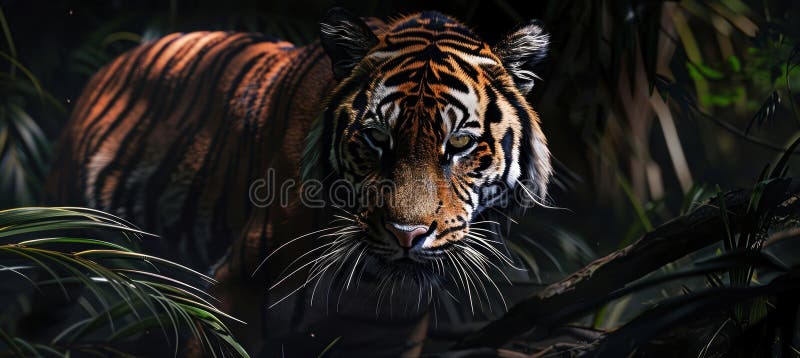 Stealth Precision Tiger Stalking Jungle Shadows Tactical Shooter Design ...
