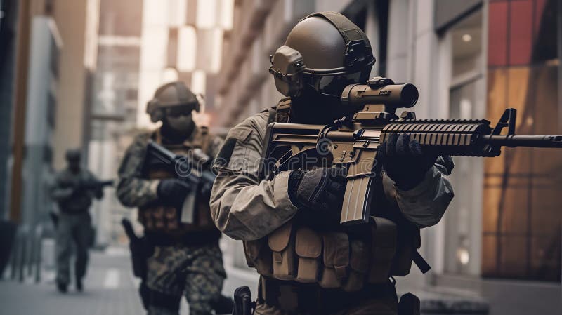 Stealthy Urban Surveillance Operations: Armed Forces Discreetly Monitor ... Stealthy Urban Surveillance Operations: Armed Forces Discreetly Monitor ...