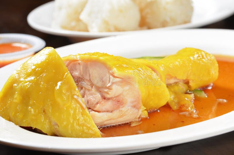 Steam chicken stock image. Image of hainanese, restaurant - 106707117
