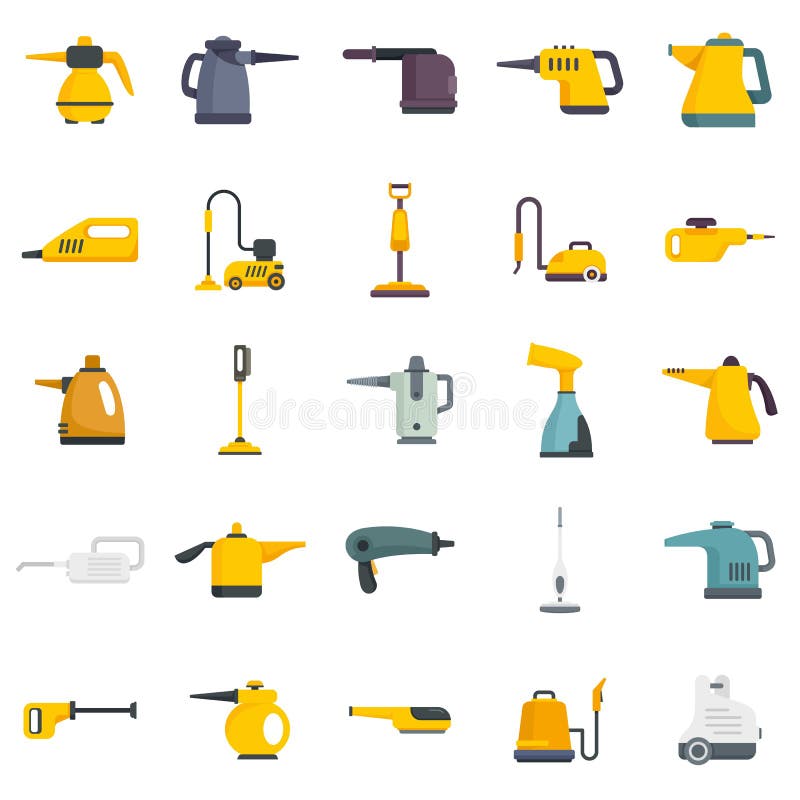 Steam Clean Icons Stock Illustrations – 1,526 Steam Clean Icons Stock ...