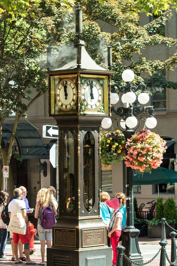 Steam Clock editorial photo. Image of gastown, street - 44050271