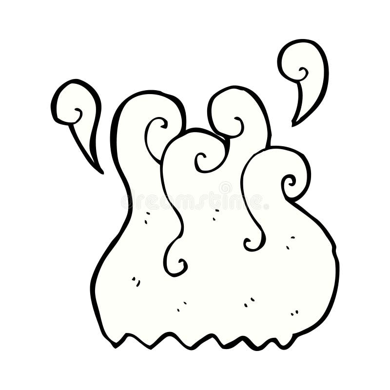 Steam Comic Cartoon Element Stock Illustration - Illustration of crazy ...