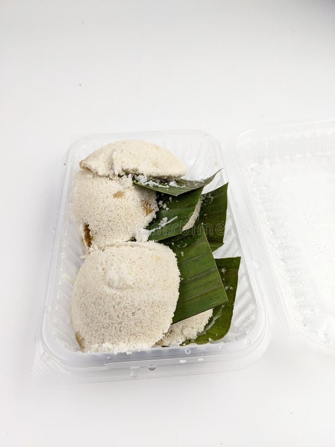 Steam Dessert Known As Putu Piring Stock Photo - Image of fish, flower ...