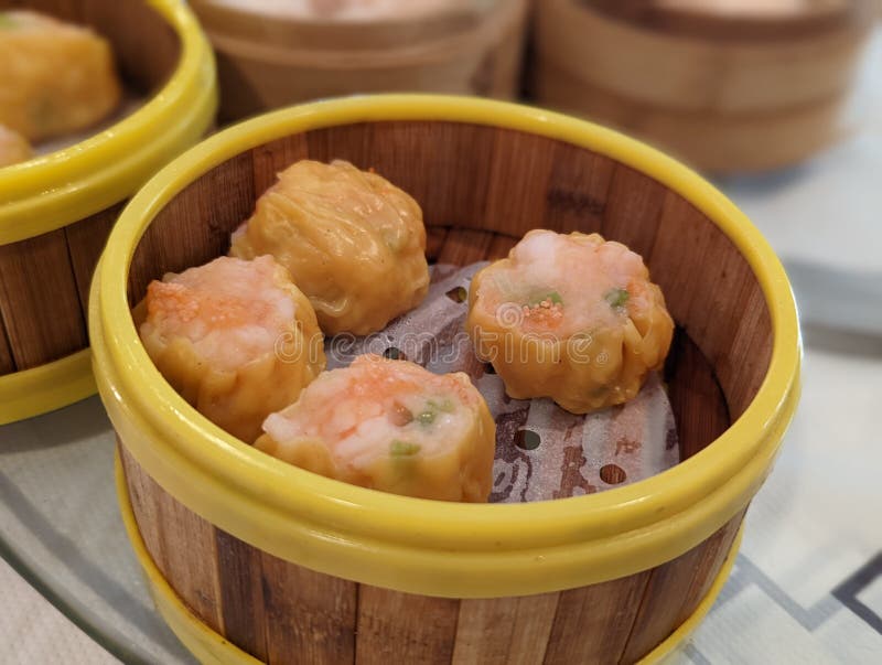 Steam Dumplings Bamboo Steamer Stock Image - Image of spaghetti, dish ...