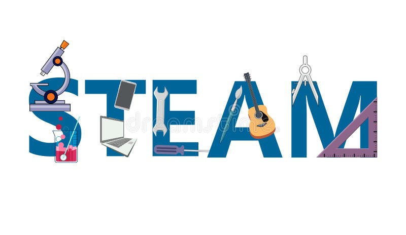 Infographic STEM Education stock vector. Illustration of learning ...