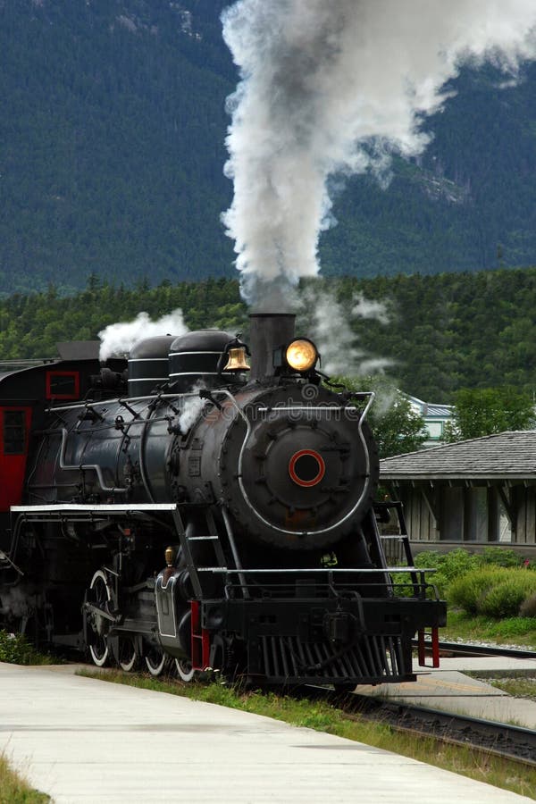 The Empress Steam Locomotive Stock Photo - Image of locomotive ...