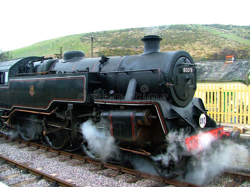 Steam Engine stock image. Image of railway, steam, tracks - 485159