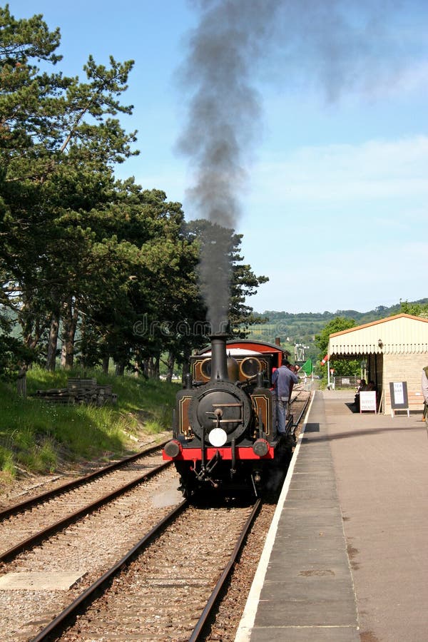 Steam engine stock image. Image of sleepers, line, tracks - 33752571