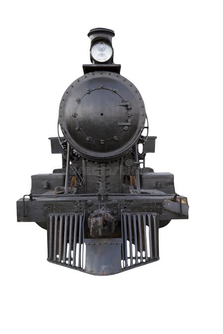 Steam engine front stock image. Image of locomotive, steam - 18712959