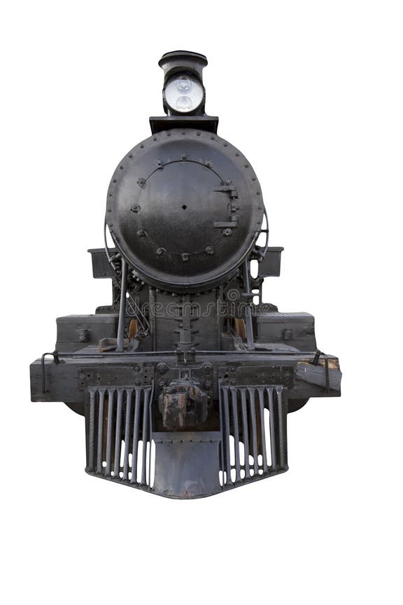 Steam engine front stock image. Image of locomotive, steam - 18712959