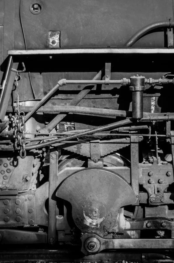 Steam Engine Gears and Pipes Stock Image - Image of vertical ...