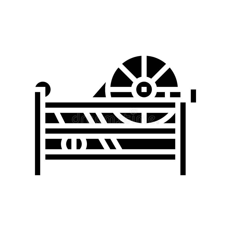 Steam Engine Industry Glyph Icon Vector Illustration Stock Illustration ...
