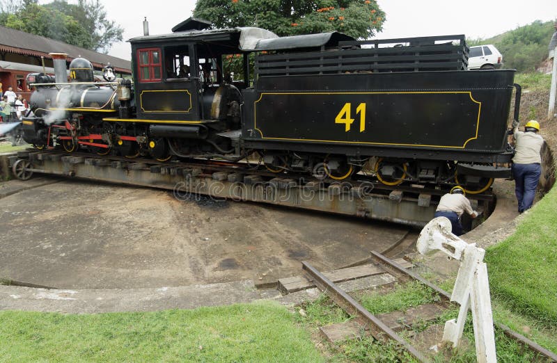 Steam Locomotive, Front View Stock Photo - Image of front, heat: 9297440