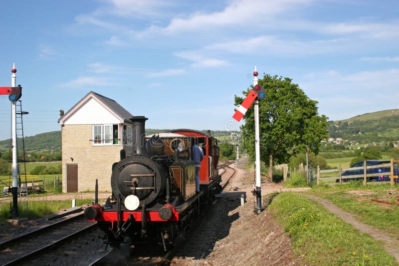 Steam engine stock image. Image of trucks, track, platform - 34656117